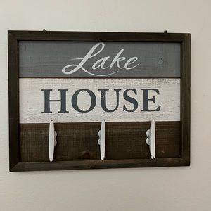Hobby Lobby | Accents | Lake House Wood Wall Art Hooks | Poshmark